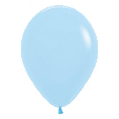 12cm (5 Inch) Matte Pastel Blue Latex Balloons – Balloon Superstore
