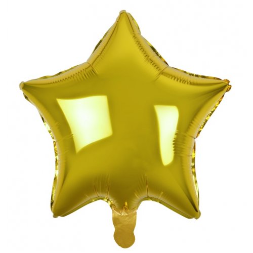 18 Inch Gold Star Foil Balloon – Balloon Superstore