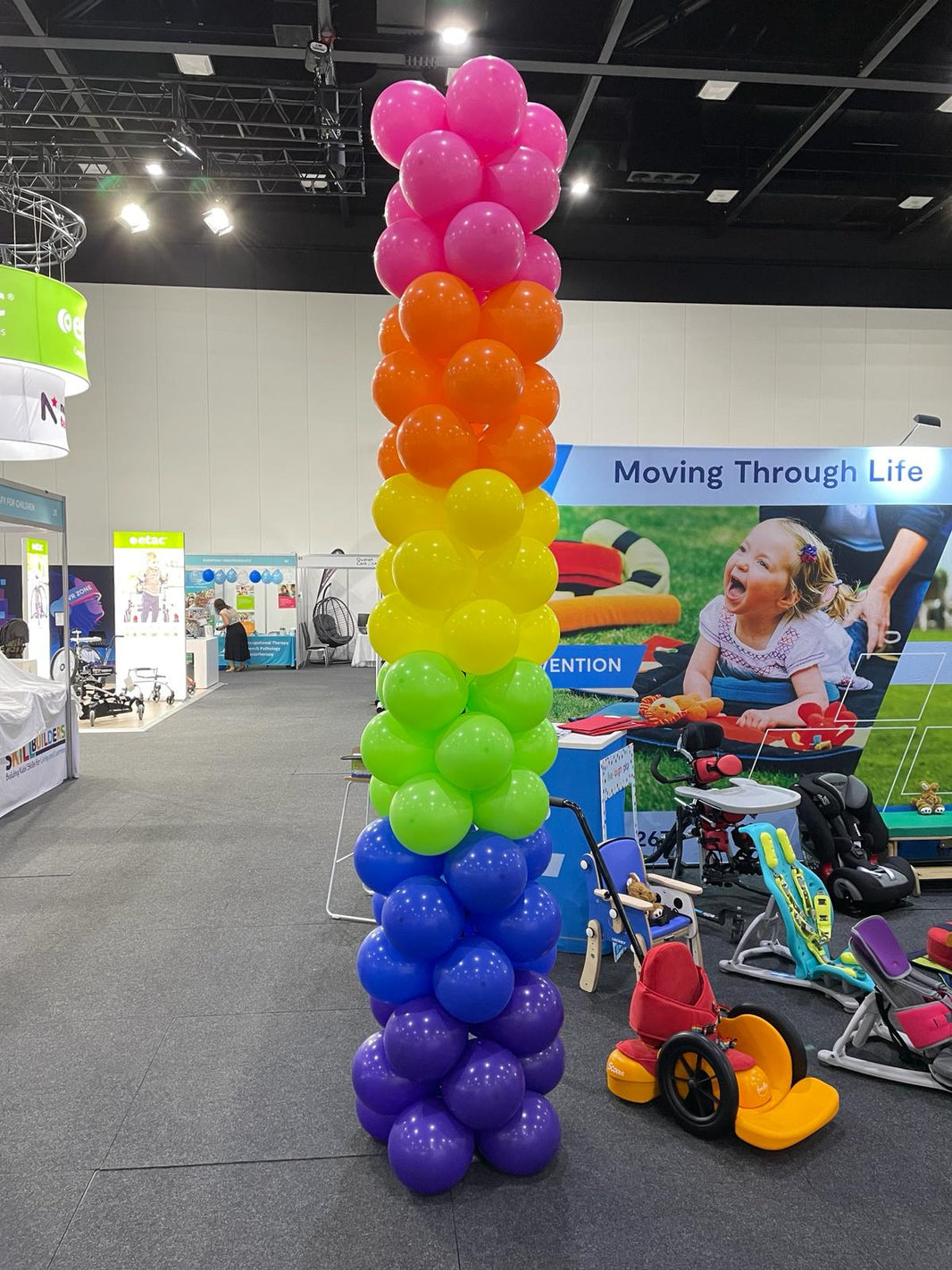 Balloon Columns Sydney | Organic Balloon Columns | Balloon Towers ...