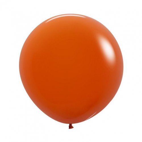 60cm Sunset Orange Latex Balloons – Balloon Superstore