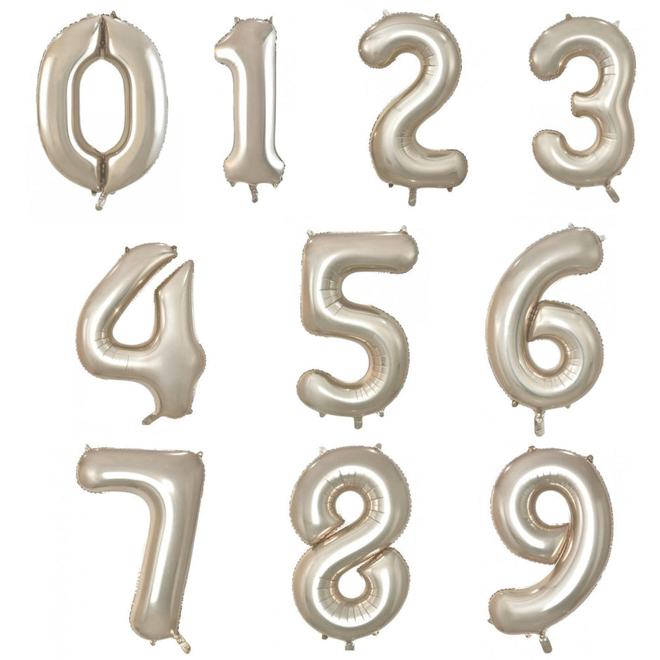 Helium Number Balloons Sydney | Foil Number Balloons – Balloon Superstore